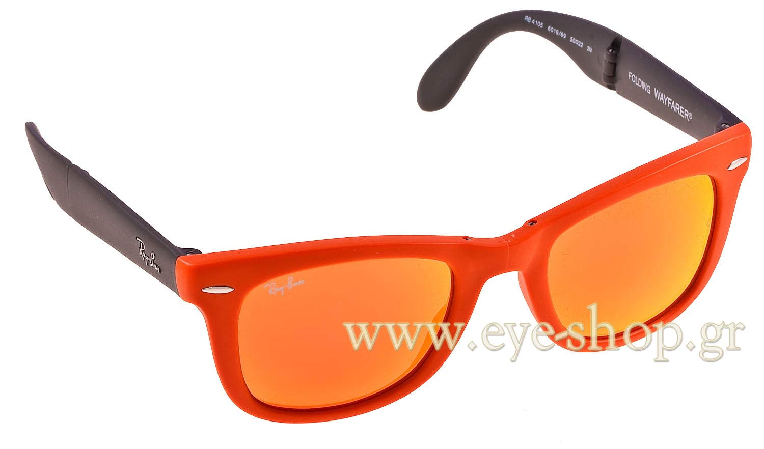 RAYBAN 4105 FOLDING WAYFARER 601969 FOLDING 50 - Γυαλια Ηλιου αγορα