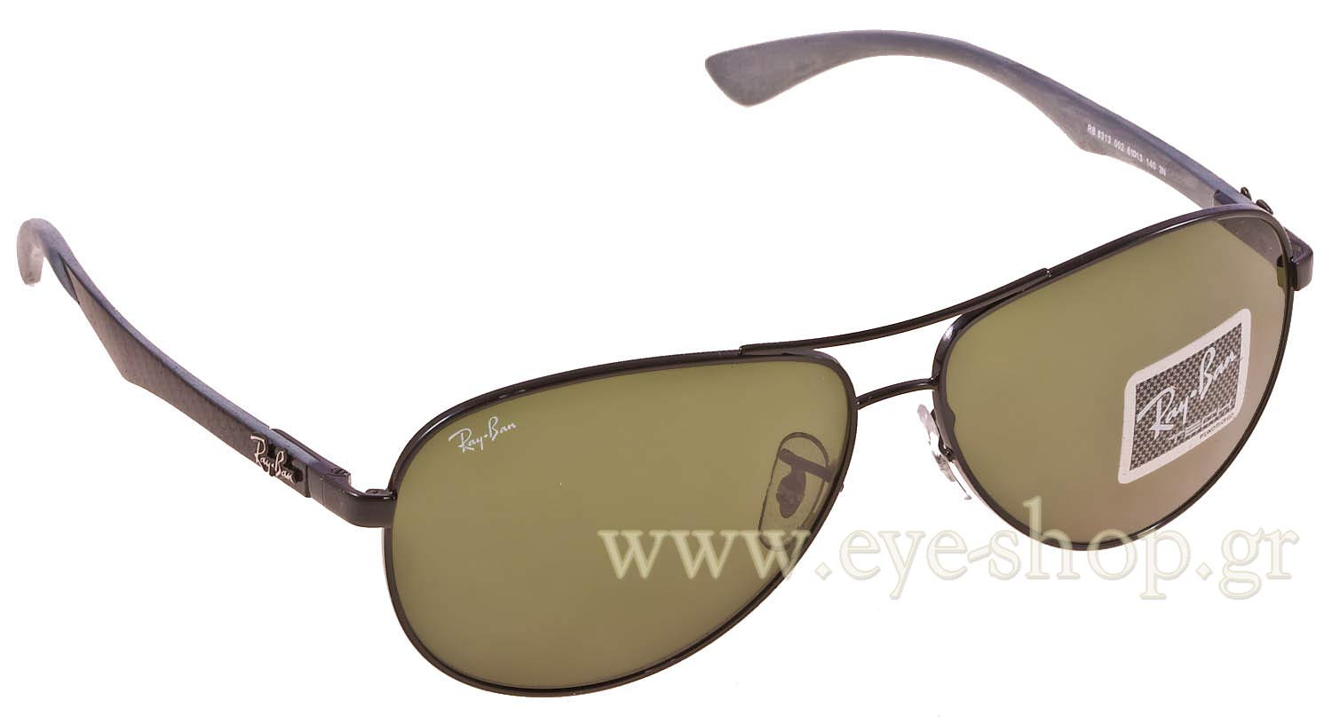 RAYBAN 8313 002 CARBON FIBRE 61 - Γυαλια Ηλιου αγορα